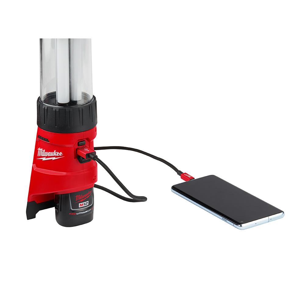 Milwaukee M12 LED Lantern/Flood Light (Tool Only) - Columbia Safety and ...