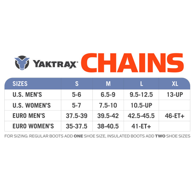IceTrekkers Chains Traction Cleats - Columbia Safety and Supply