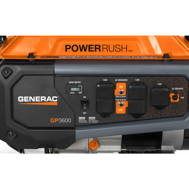Generac GP Series 3600 Portable Generator