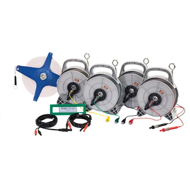 Megger Earth Test Kit-Electrode and Soil Resistivity Stake and Wire Kit ...