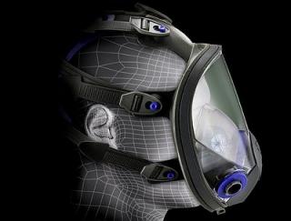 3M FF-400 Series Ultimate FX Full Face Reusable Respirator - Columbia ...