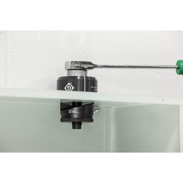 Greenlee 1/2 Inch to 2 Inch Knockout Kit with Ratchet and SlugBuster ...