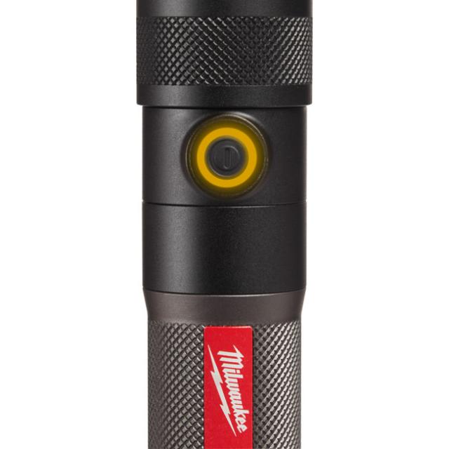 Milwaukee USB Rechargeable 1,100 Lumen, Twist Focus Flashlight ...