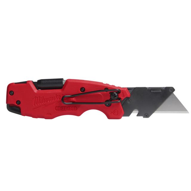 Milwaukee FASTBACK 6-in-1 Folding Utility Knife - Columbia Safety and ...