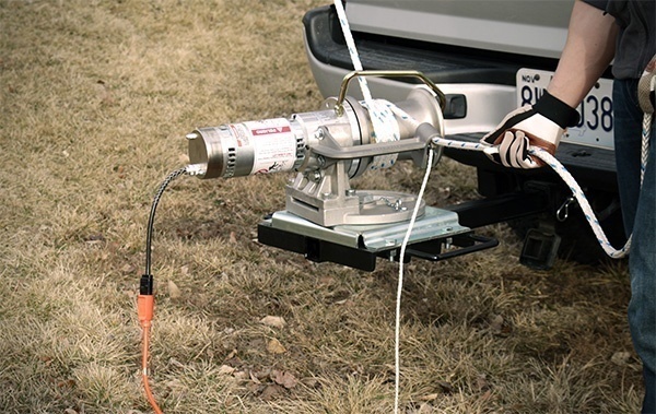 AB Chance 1000 lb Capacity Capstan Hoist C3081170 - Columbia Safety and ...