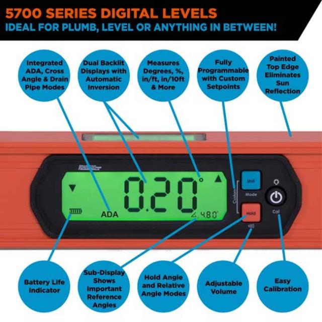 Johnson Level JLX 48 Inch Programmable Digital Level - Columbia Safety ...
