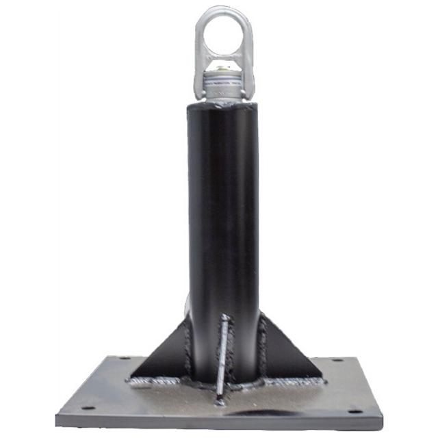 French Creek 12 Inch Steel Anchor Post with Swivel D-Ring