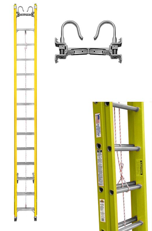 28 Ft Ladder With Hooks