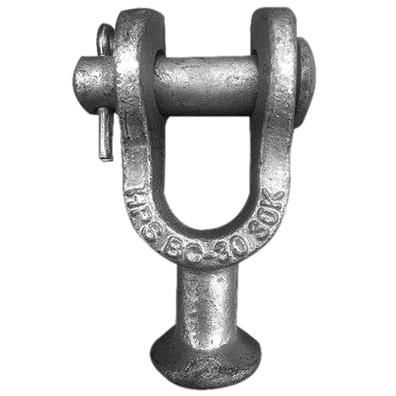 GMP Hook Ball Clevis with Safety Clip - Columbia Safety and Supply