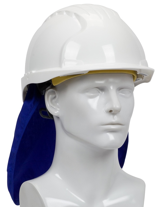 PIP EZ-Cool Evaporative Cooling Hard Hat Pad with Neck Shade