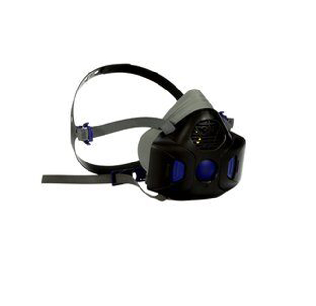 3M Secure Click Half Facepiece Reusable Respirator with Speaking ...