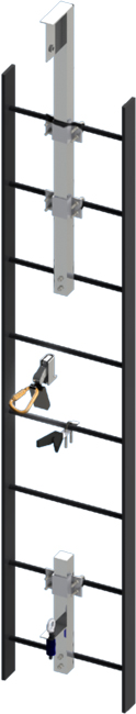 French Creek Ladder Safety Climbing System - Columbia Safety and Supply