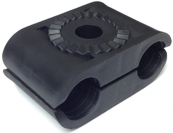 Petrilla Technologies Dual Cable Hanger for 1/2 Inch Coax (10 Pack ...