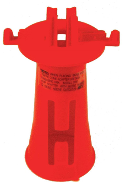 Safehouse Signs Sign Cone Adapter - Columbia Safety and Supply